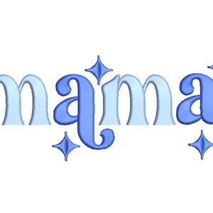 Mama Embroidery Design, Machine Embroidery Design, 5 Sizes, Instant ...