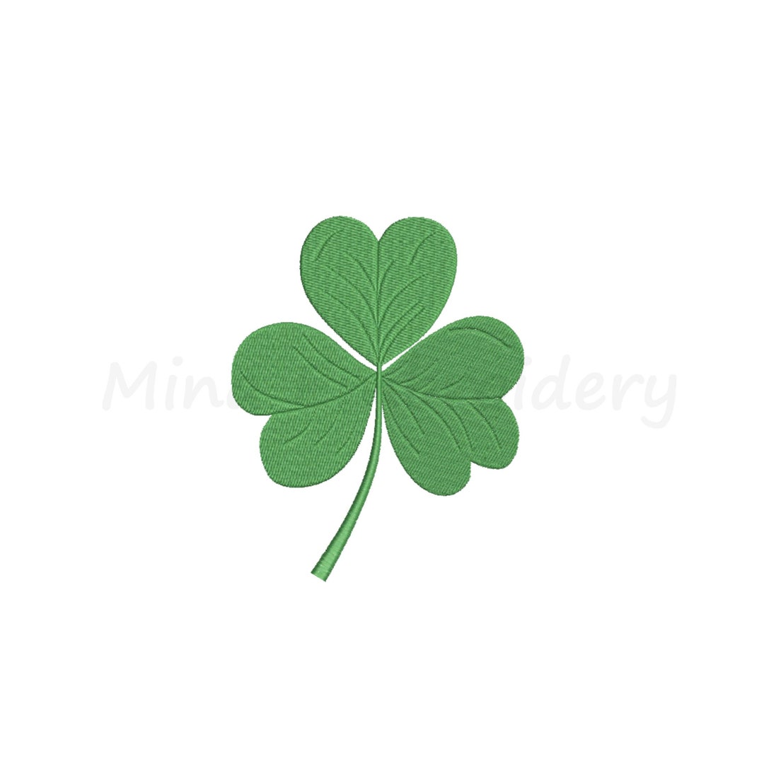 Clover Embroidery Design, St. Patrick's Day Embroidery Design, Machine ...
