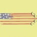 Fighter Jet Airplane American Flag Embroidery Design, 4th of July ...