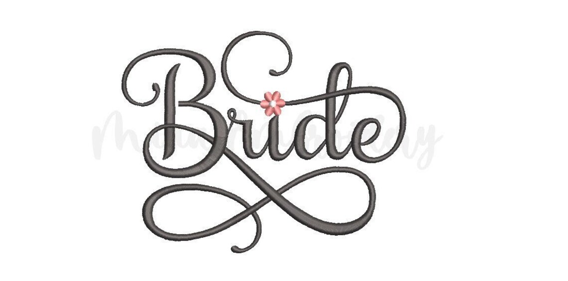 Bride Embroidery Design Wedding Embroidery Design Machine - Etsy