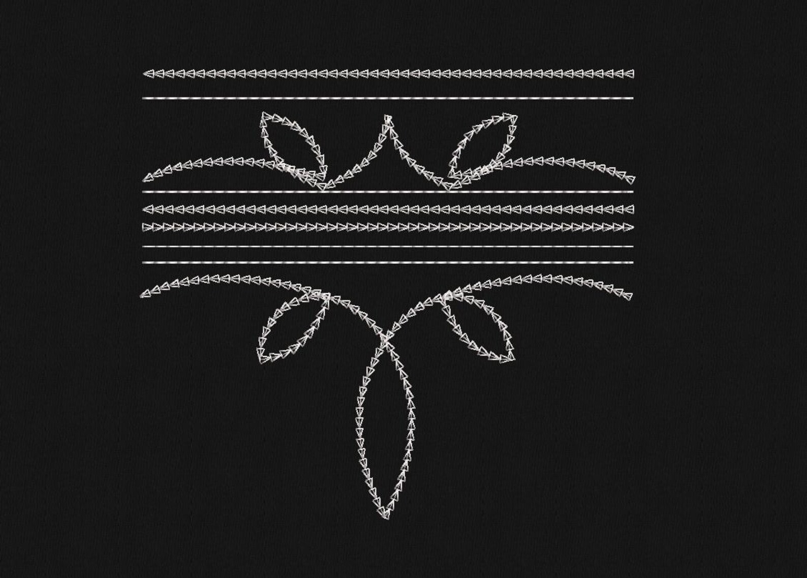Western Boot Stitch Stitching Embroidery Design, Machine Embroidery ...