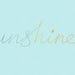 Sunshine Line Art Embroidery Design, Summer Embroidery Design, Machine ...