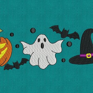Halloween Ghost, Pumpkin Embroidery Design, Machine Embroidery Design ...