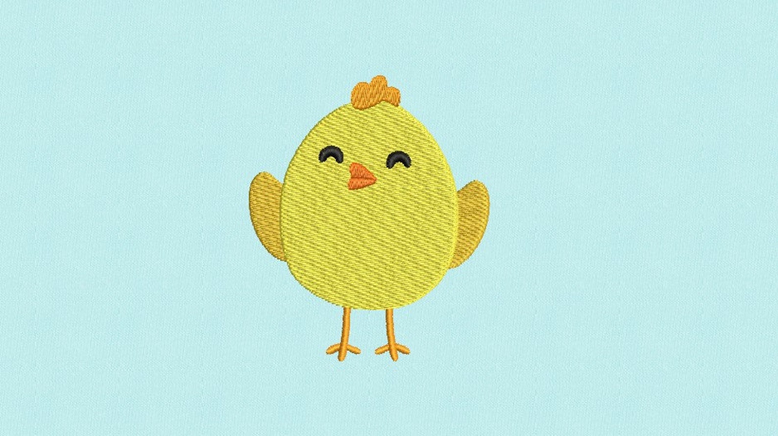Cute Baby Chick Embroidery Design Animal Embroidery Design - Etsy