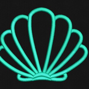 Sea Shell Embroidery Design, Machine Embroidery Design, 6 Sizes ...