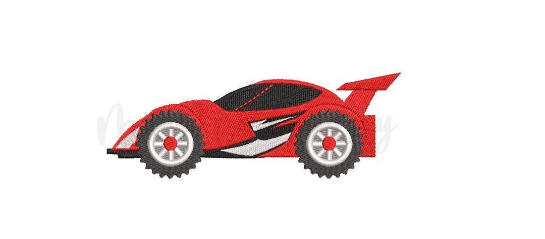 Sport Car Embroidery Design, Vehicle Embroidery Design, Machine ...
