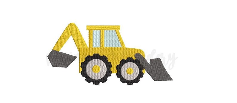 Bulldozer Embroidery Design Construction Embroidery Design - Etsy