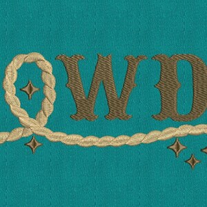 Howdy Embroidery Design, Western Embroidery Design, Machine Embroidery ...