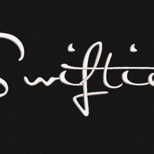 Swiftie Embroidery Design: 6 Sizes Machine Embroidery Pattern (instant ...