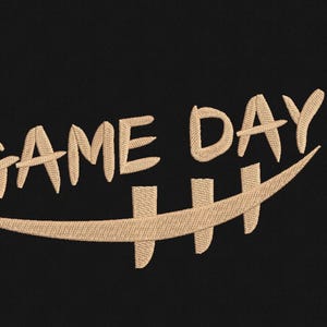 Game Day Embroidery Design, Sport Embroidery Design, Machine Embroidery ...