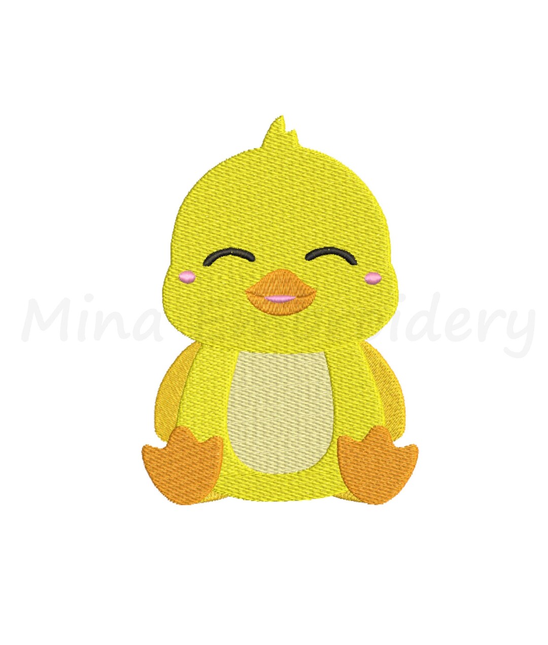 Baby Chick Embroidery Design, Animal Embroidery Design, Machine ...