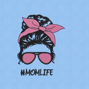 Mom Life Embroidery Design, Woman Embroidery Design, Machine Embroidery ...