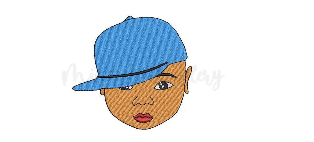 Afro Boy Embroidery Design, Machine Embroidery Design, 4 Sizes, Instant ...