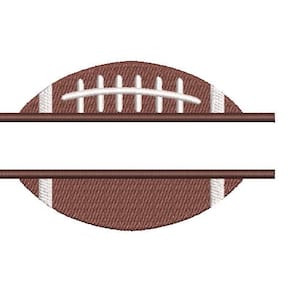 Split Football Embroidery Design, Sport Embridery Design, Machine ...
