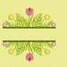 Split Flower Embroidery Design Plant Embroidery Design - Etsy