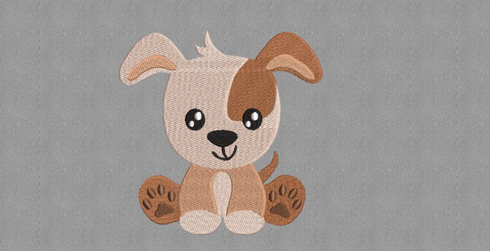 Puppy Embroidery Design Animal Embroidery Design Machine - Etsy