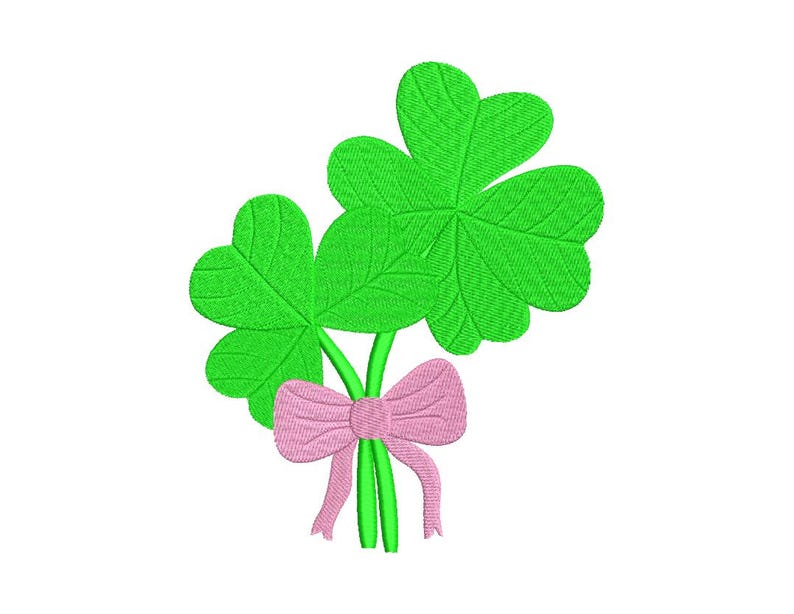 Shamrock Bouquet Embroidery Design, St. Patrick's Day Embroidery ...