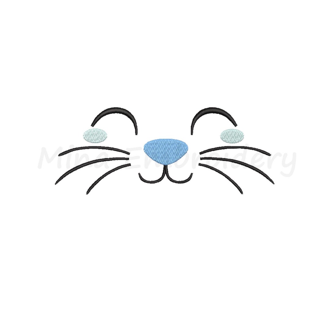 Baby Boy Bunny Face Embroidery Design, Easter Embroidery Design, Animal ...