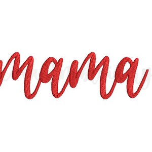 Mama Embroidery Design, Machine Embroidery Design, 6 Sizes, Instant ...