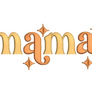Mama Embroidery Design, Machine Embroidery Design, 5 Sizes, Instant ...