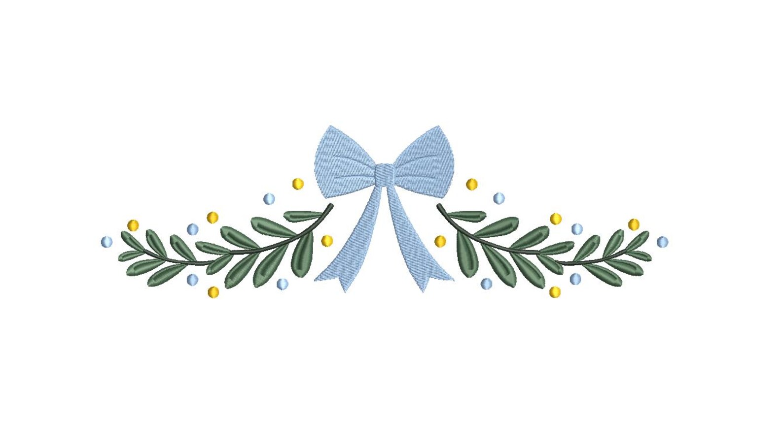 Floral Bow Frame Embroidery Design, Machine Embroidery Design, 6 Sizes ...