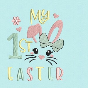 My 1st Easter Embroidery Design, My First Easter Embroidery Design ...