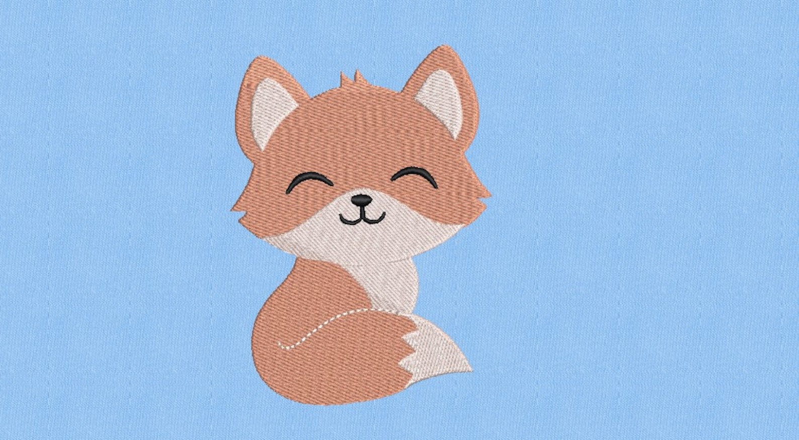 Cute Boy Baby Fox Embroidery Design Animal Embroidery Design - Etsy