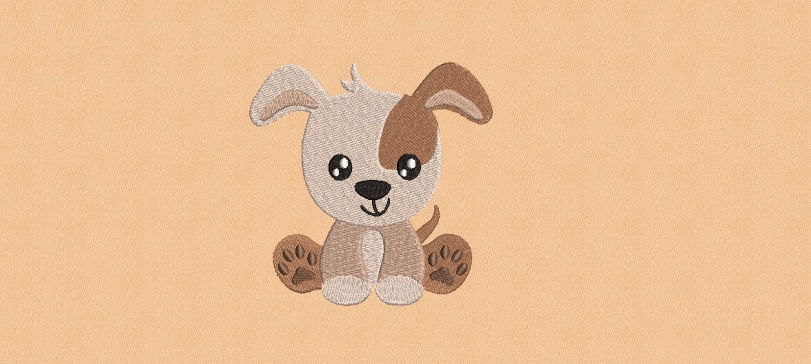 Puppy Embroidery Design, Animal Embroidery Design, Machine Embroidery ...