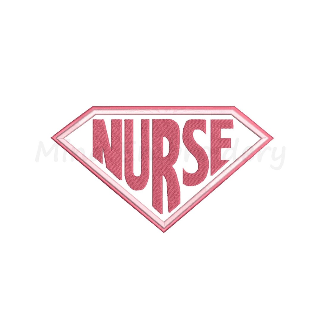 Nurse Embroidery Design, Machine Embroidery Design, 6 Sizes, Instant ...
