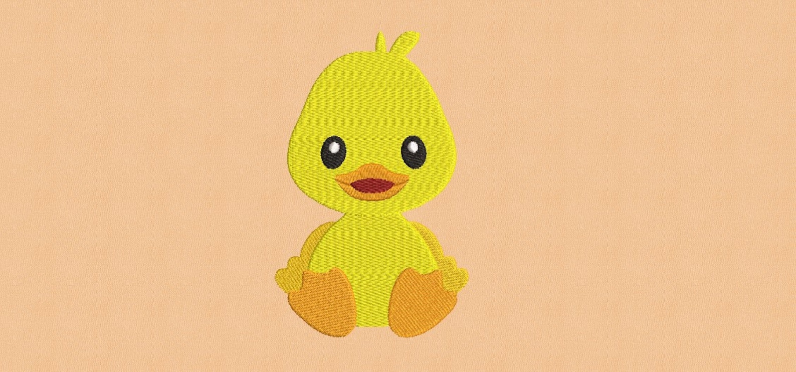 Baby Duck Embroidery Design, Animal Embroidery Design, Machine ...