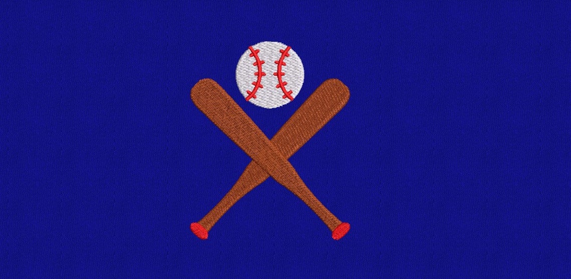 Baseball Embroidery Design: Sport Machine Embroidery (5 Sizes) (instant ...