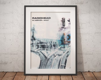Radiohead Poster | Etsy UK
