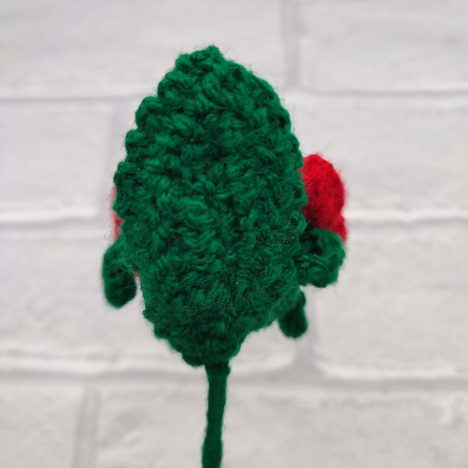 Handmade Crochet Rose Buttonhole Crochet Rose Boutonniere Buttonhole ...