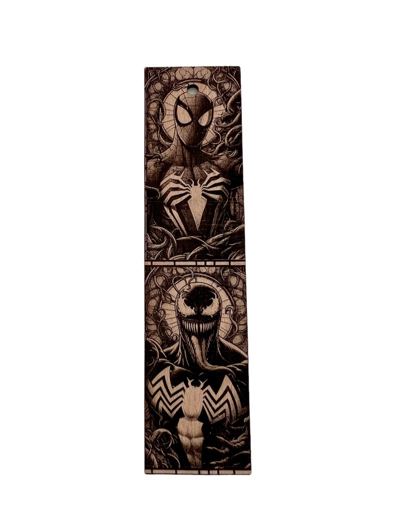 Wooden Bookmark Inspired by Characters From the Marvel Universe ...