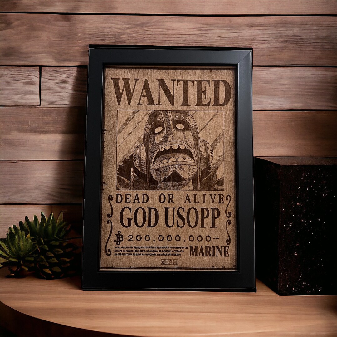 Decorative Painting Frame Manga Anime Gift Idea for Fans - Etsy