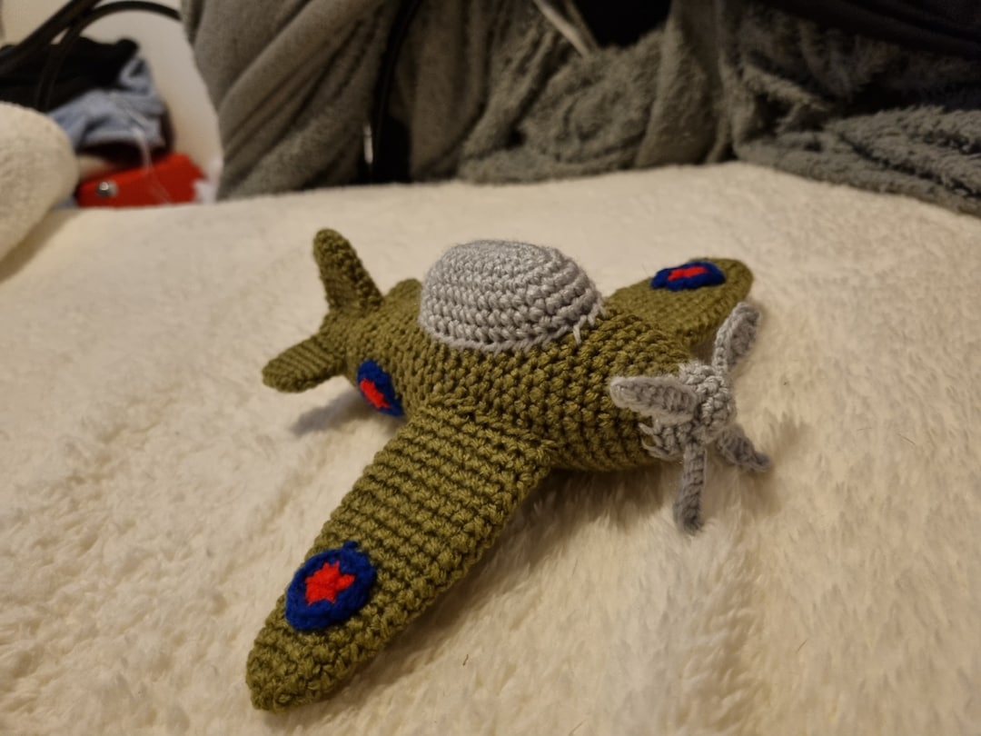 WW2 Spitfire Crochet Pattern PDF Only - Etsy UK