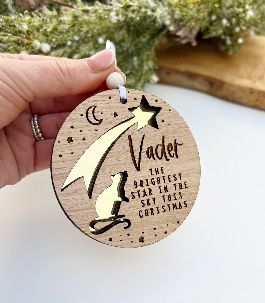 Rat Christmas Memorial Ornament, Rat Sympathy Gift, Rat Remembrance ...