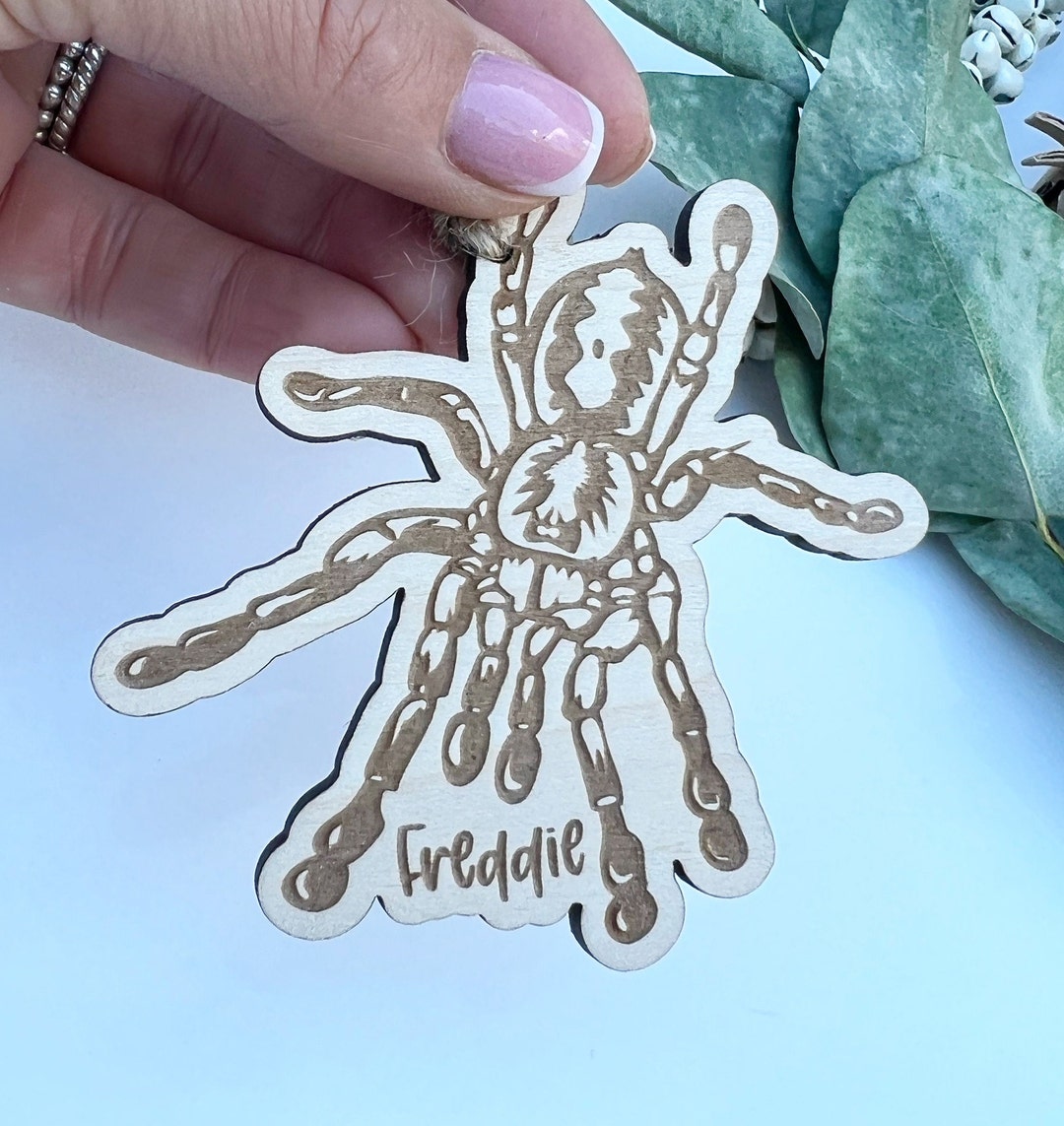 Personalised Tarantula Christmas Decoration, Custom Tarantula Christmas ...