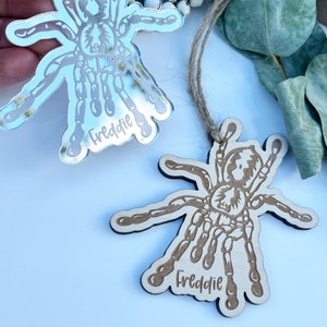 Personalised Tarantula Christmas Decoration, Custom Tarantula Christmas ...