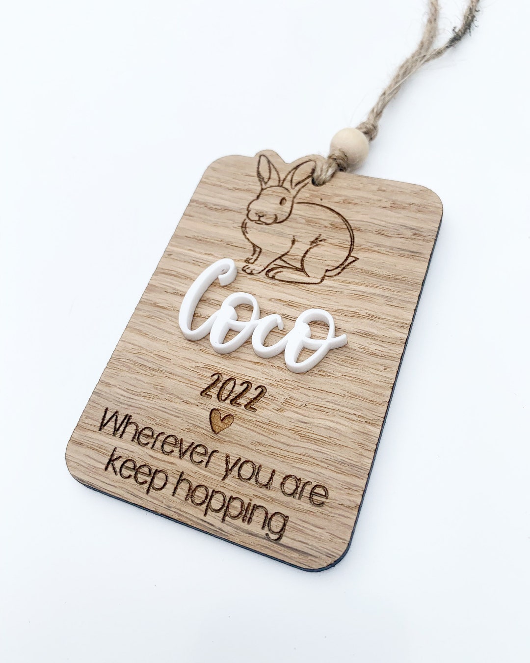 Rabbit Sympathy Gift | Rabbit Memorial Gift | Rabbit Loss Gift ...