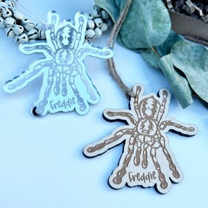 Personalised Tarantula Christmas Decoration, Custom Tarantula Christmas ...