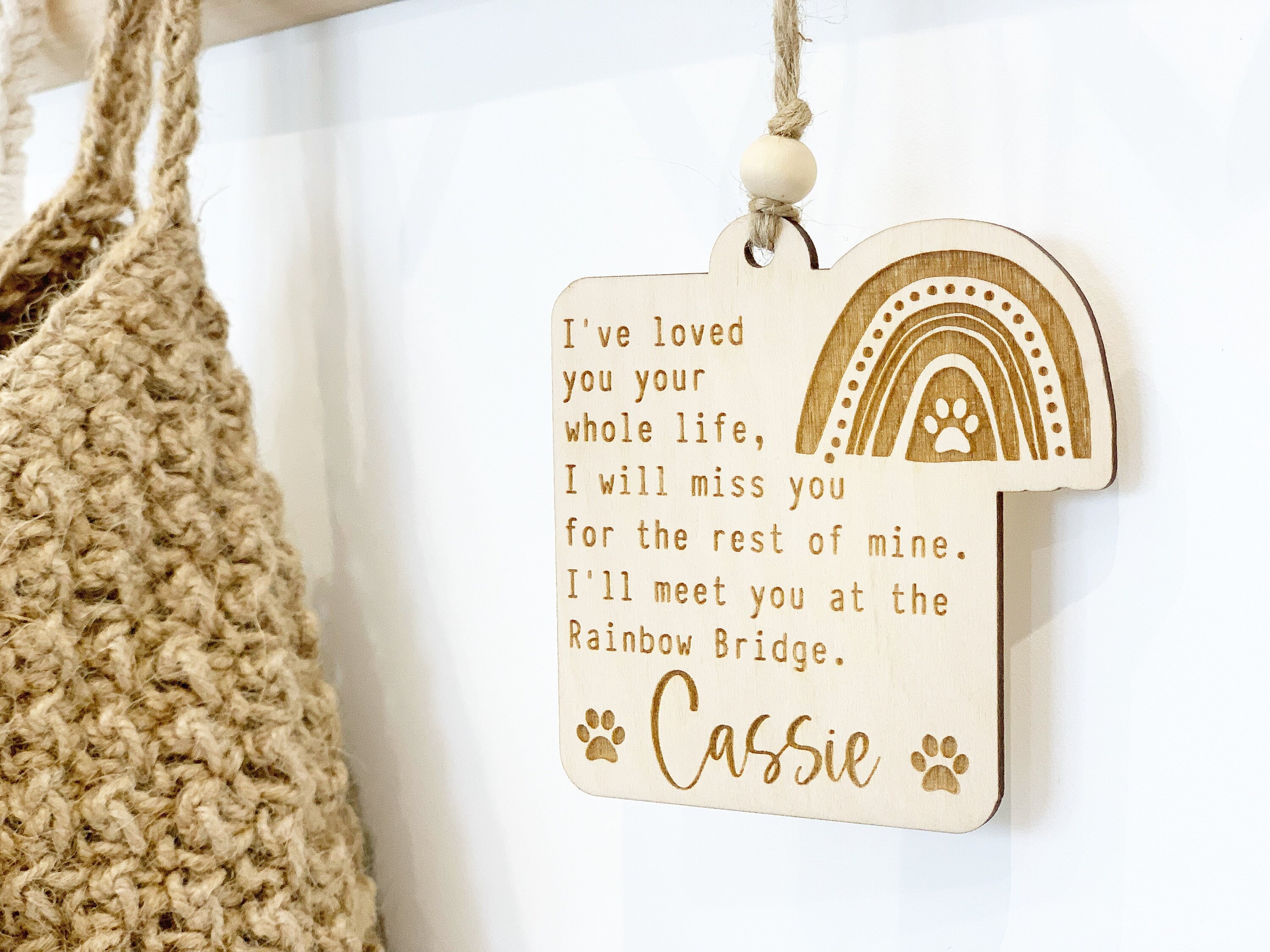 Pet Memorial Keepsake Memorial Gift Cat Keepsake - Etsy