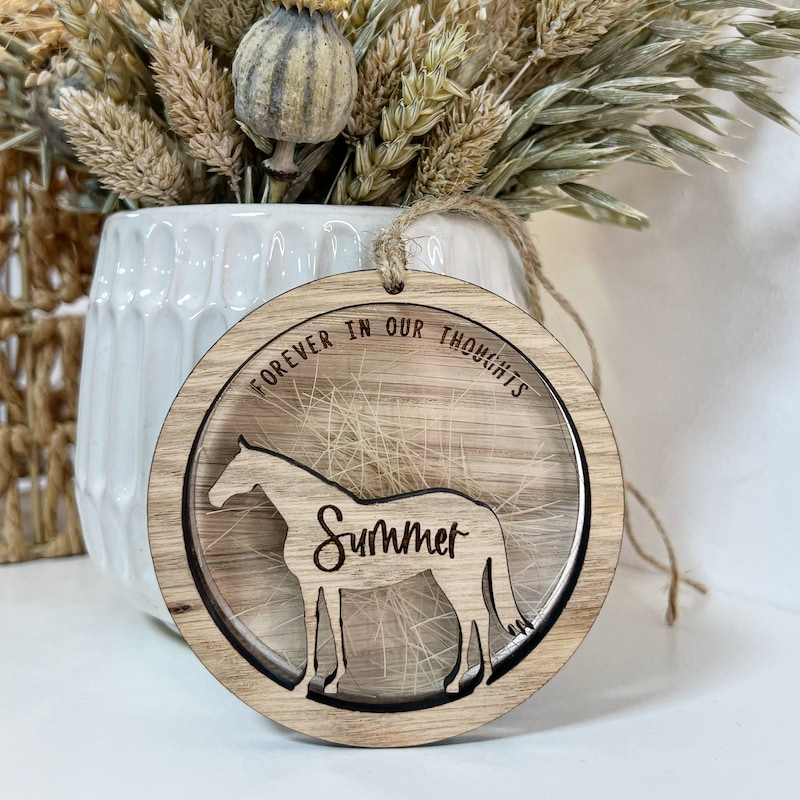 Horse Tail Memorial Keepsake - Etsy UK