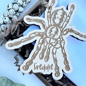 Personalised Tarantula Christmas Decoration, Custom Tarantula Christmas ...