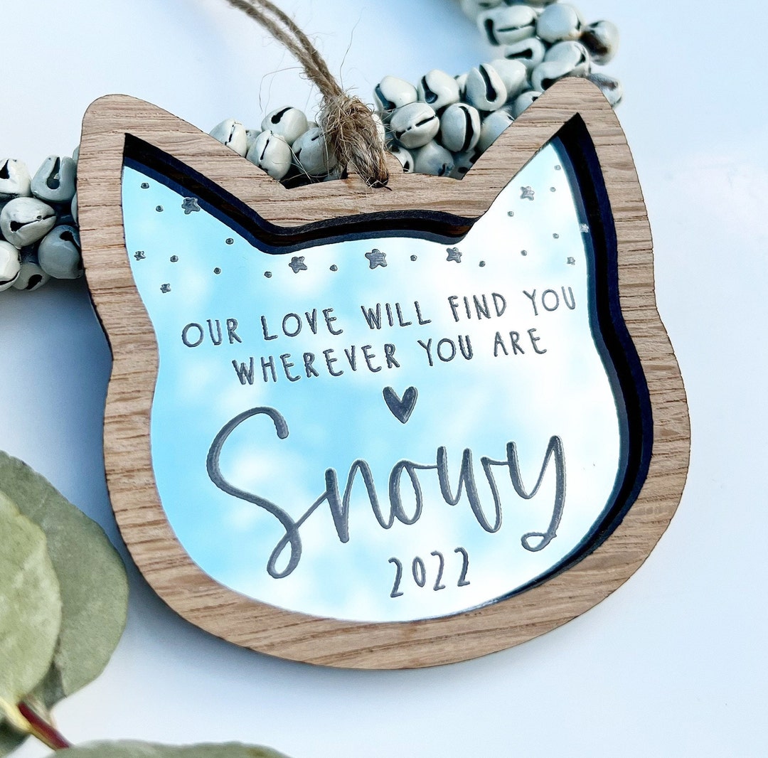 Cat Loss Gift, Cat Memorial Gift, Cat Keepsake Gift, Cat Sympathy Gift ...