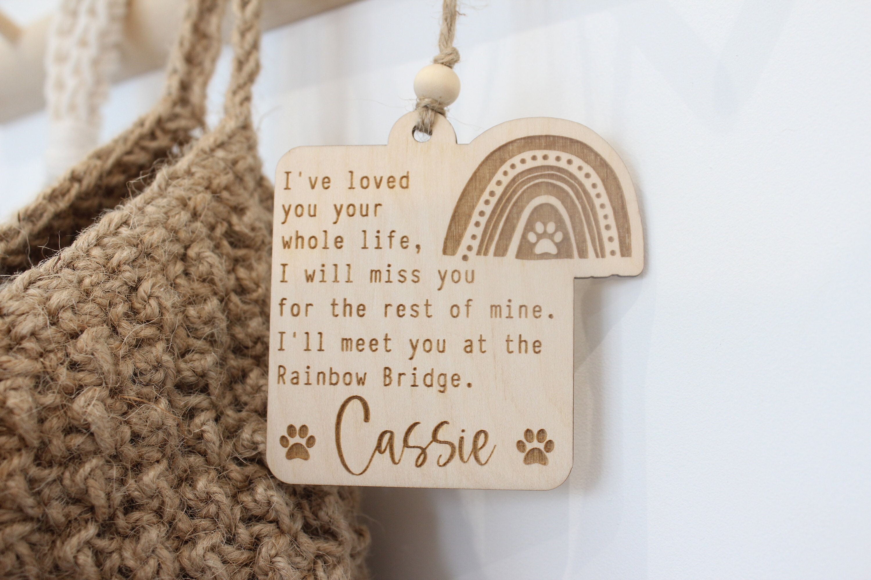 Pet Memorial Keepsake Memorial Gift Cat Keepsake - Etsy