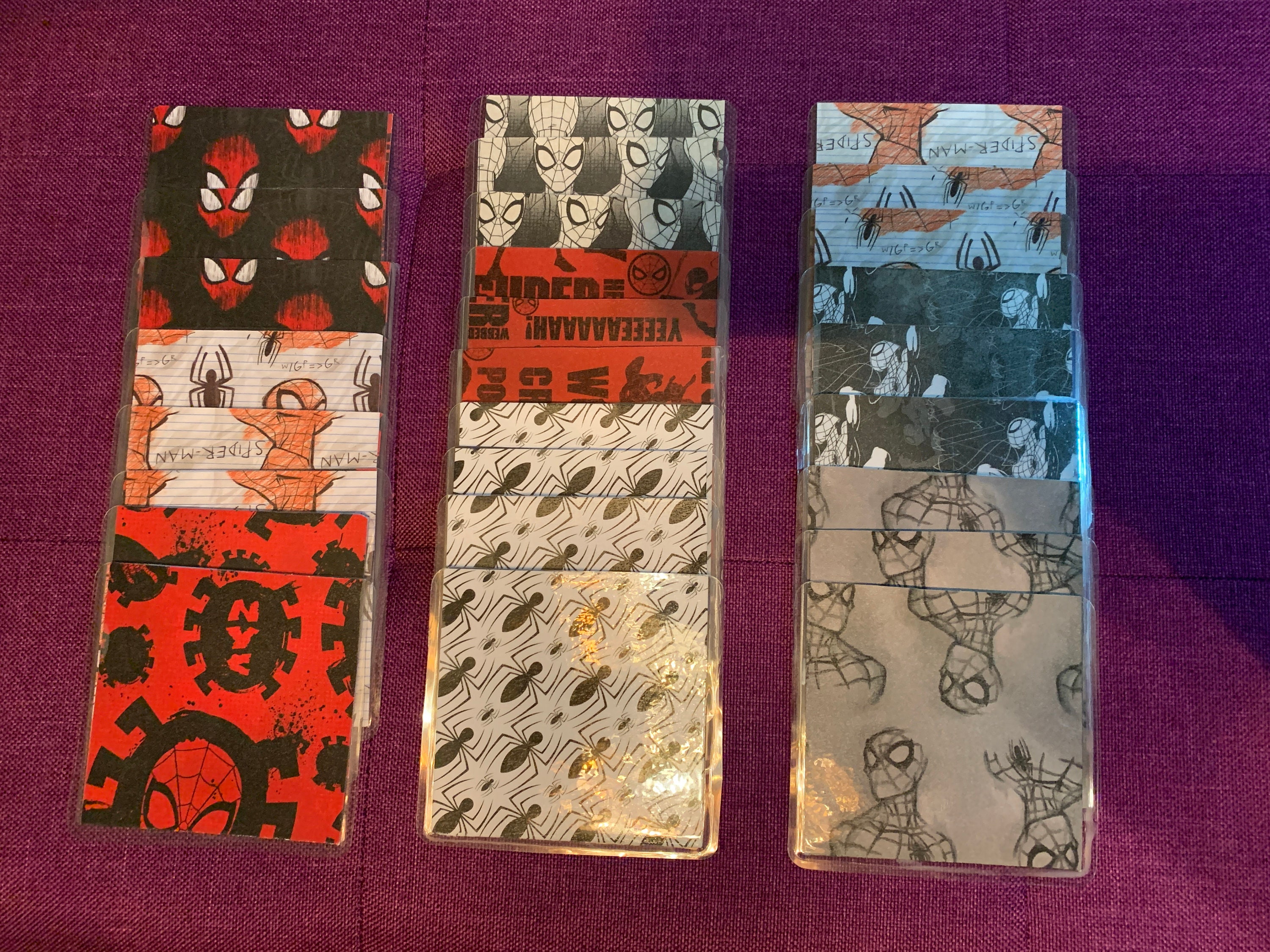 52 Spiderman Mini Themed Envelope Savings Challenge Kit - Etsy