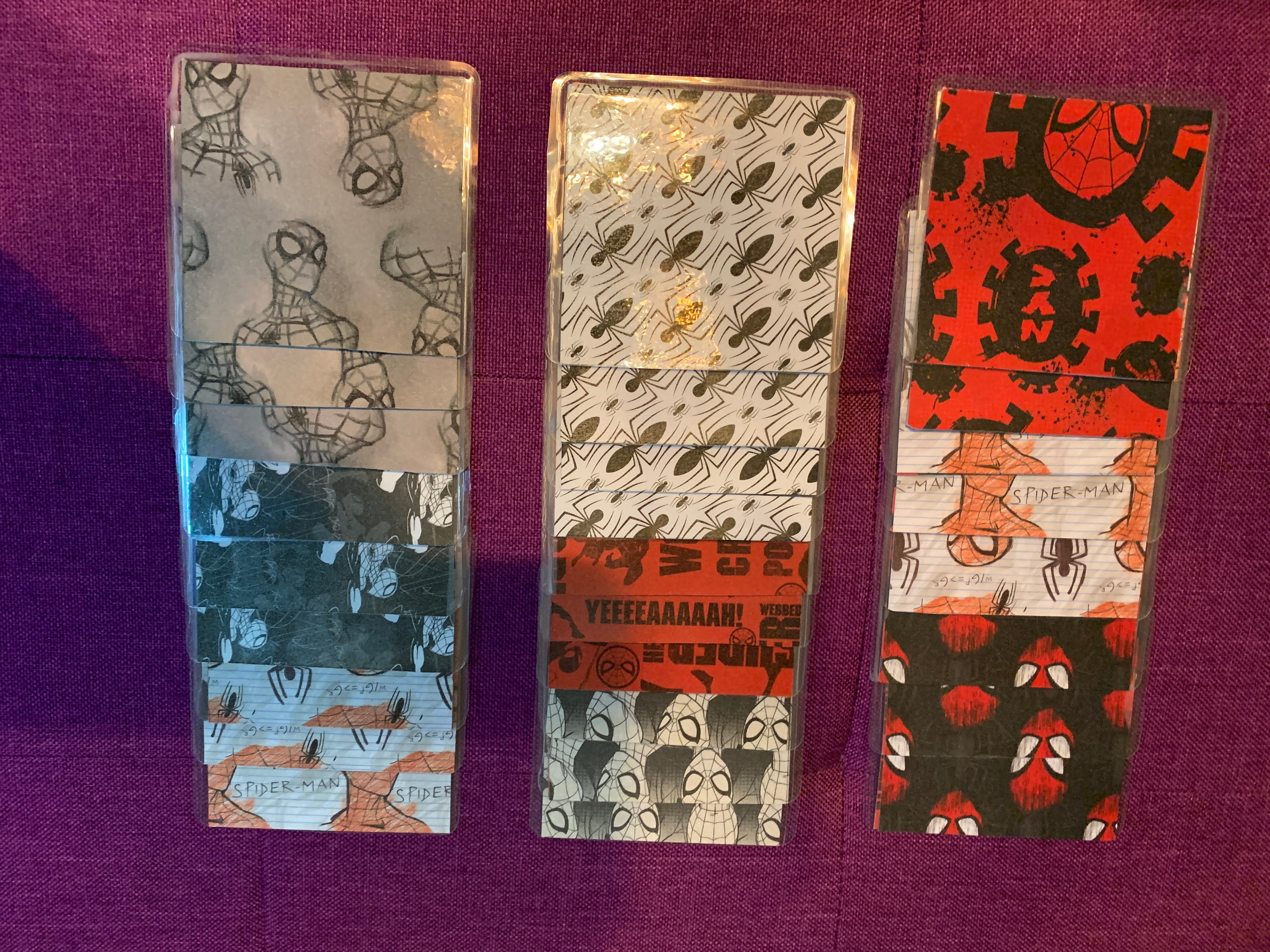 52 Spiderman Mini Themed Envelope Savings Challenge Kit - Etsy