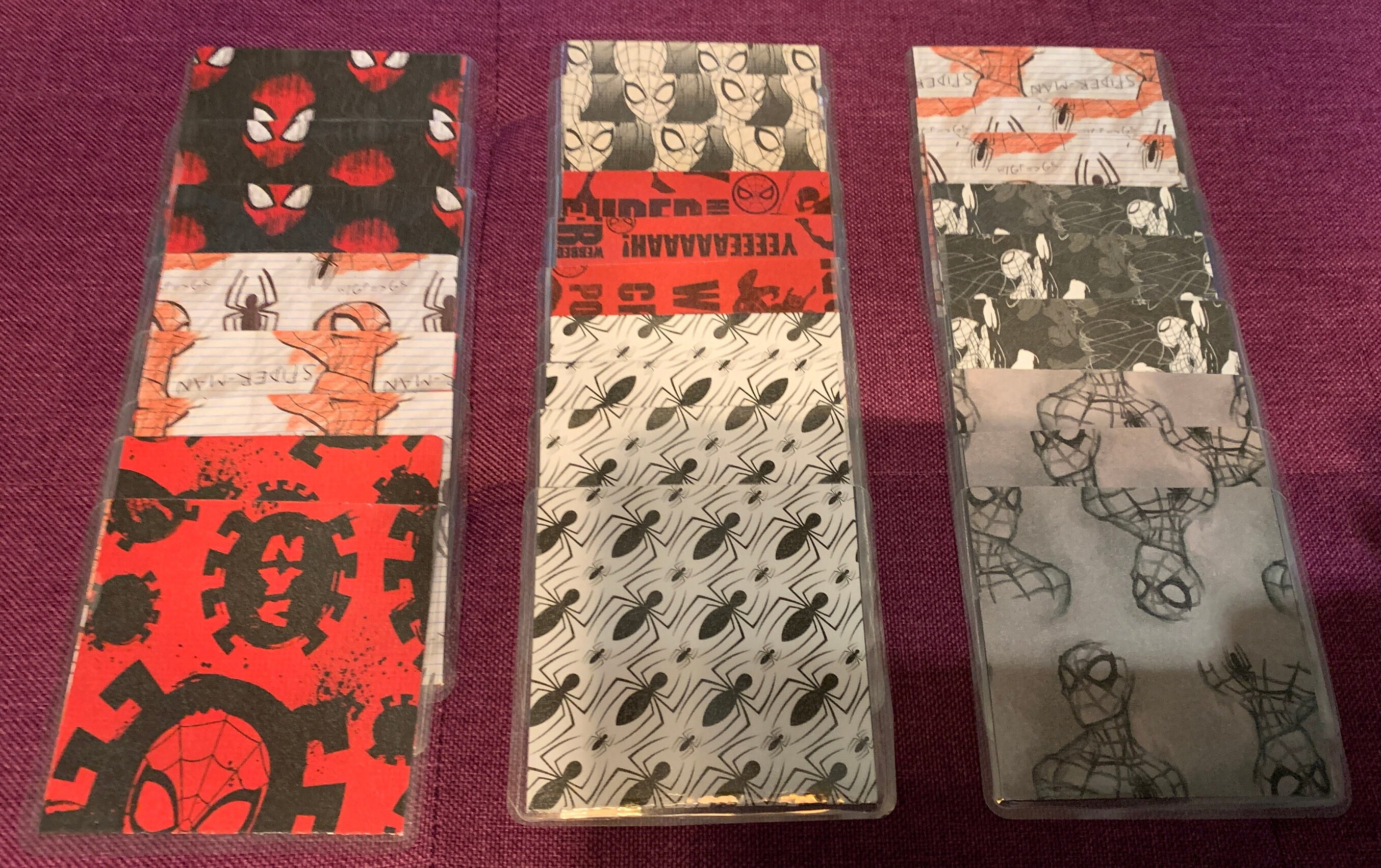 52 Spiderman Mini Themed Envelope Savings Challenge Kit - Etsy