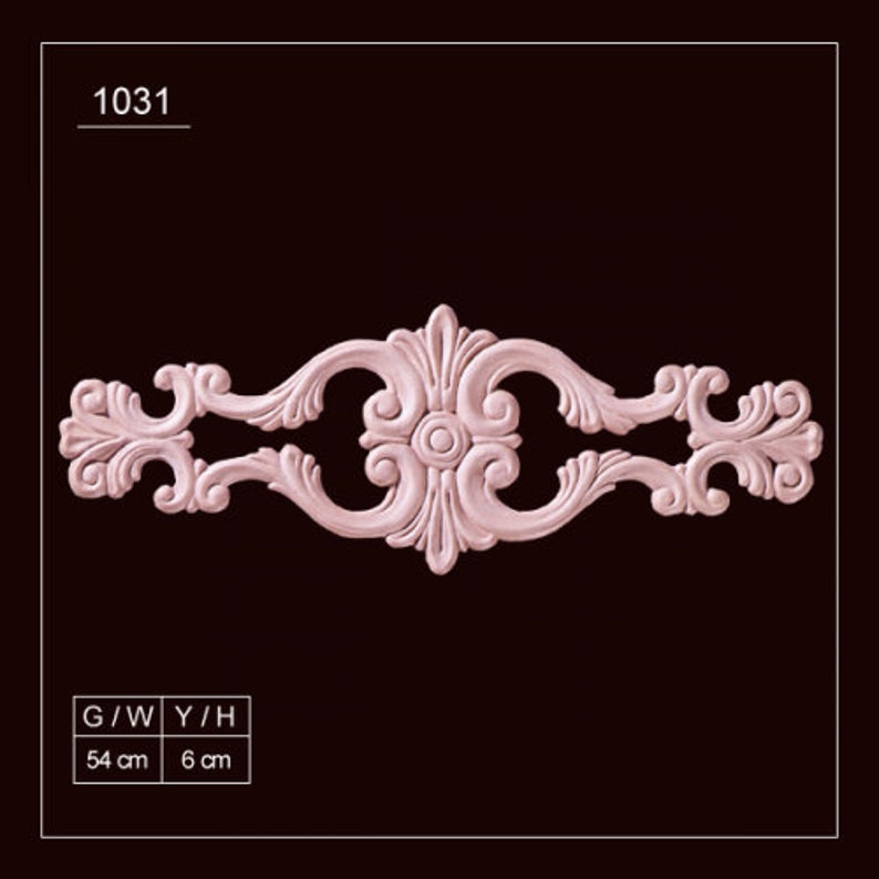 Decorative Plywood Embossed Furniture Wooden Applique, Plywood Embossed ...